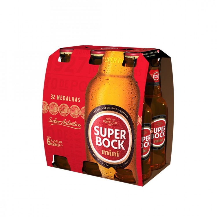 SUPER BOCK MINI 6 PACK – J R LTD